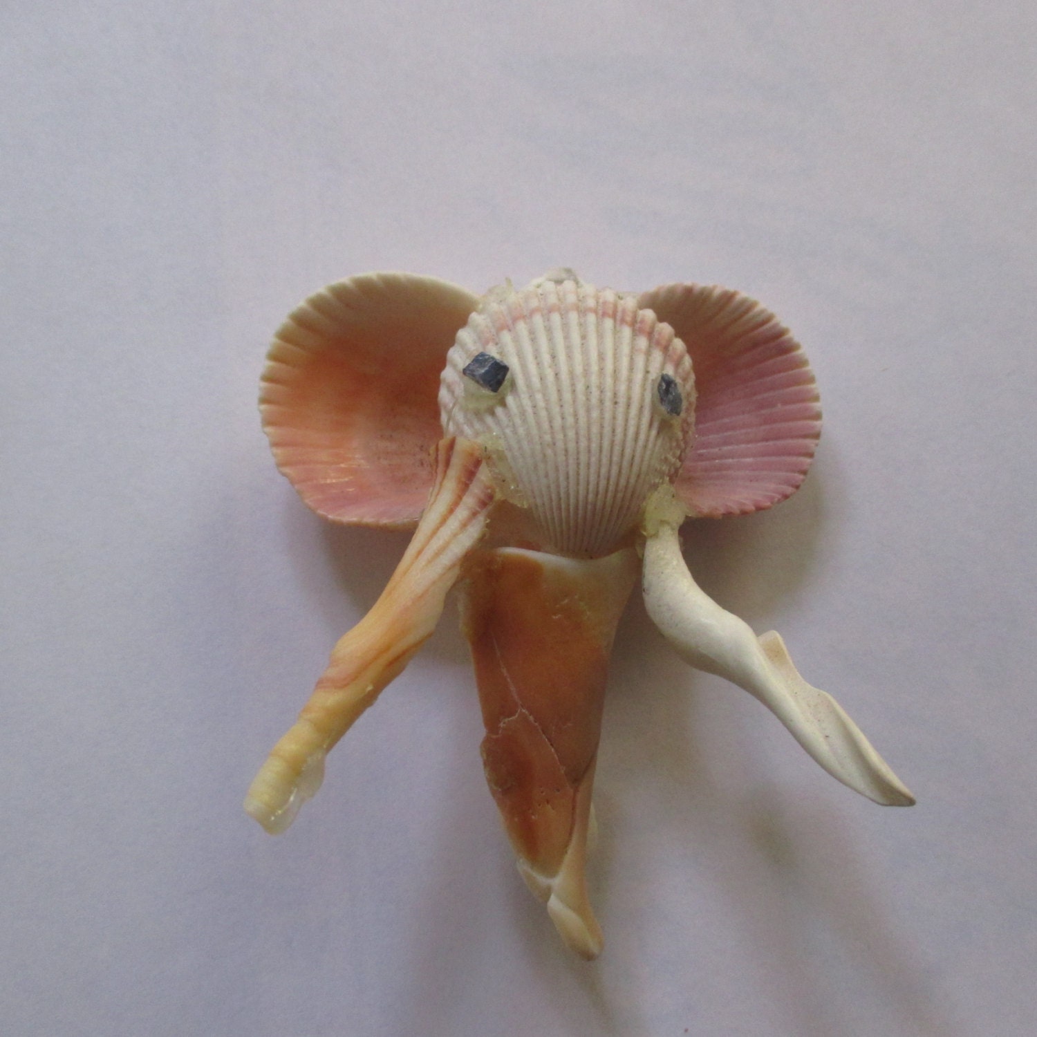 Shell Elephants, Each Unique, Several Styles - Etsy