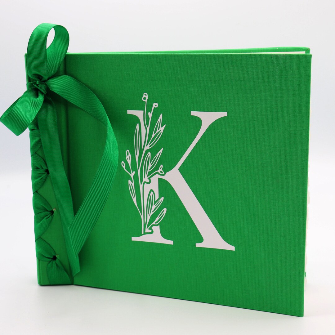 Personalized Photo Album Custom Monogrammed Initial wedding - Etsy