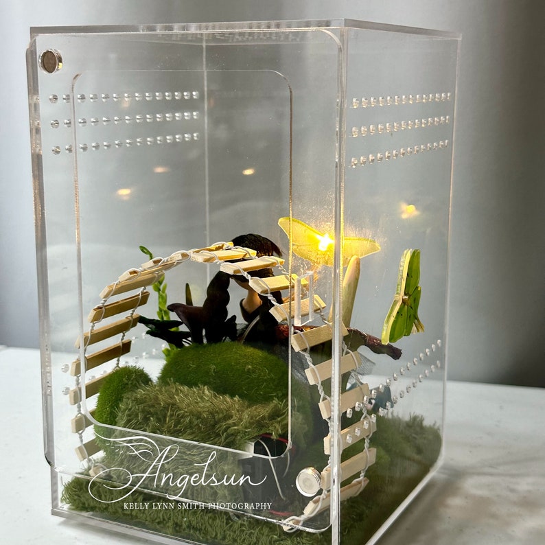 OOAK Gothic Theme Tarantula/spider Enclosure With Hand Sculpted ...