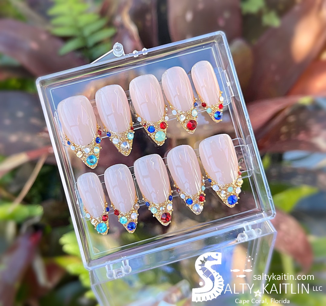 Jewelry for Your Fingertips Gel Press on Nails - Etsy