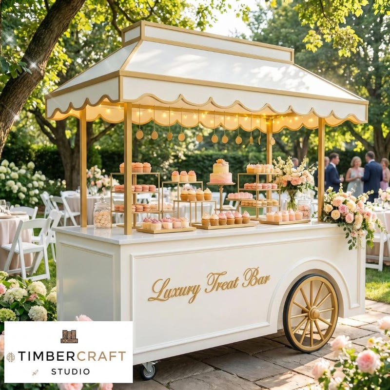 Mobile Dessert Cart - Etsy