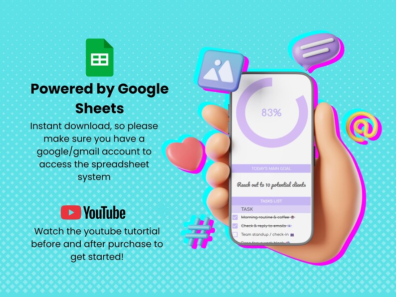 Weekly Activity Tracker Google Sheets Habit Tracker Spreadsheet ...