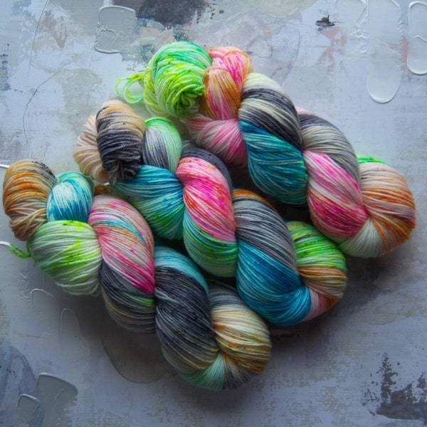 Bright Orange Yarn - Etsy