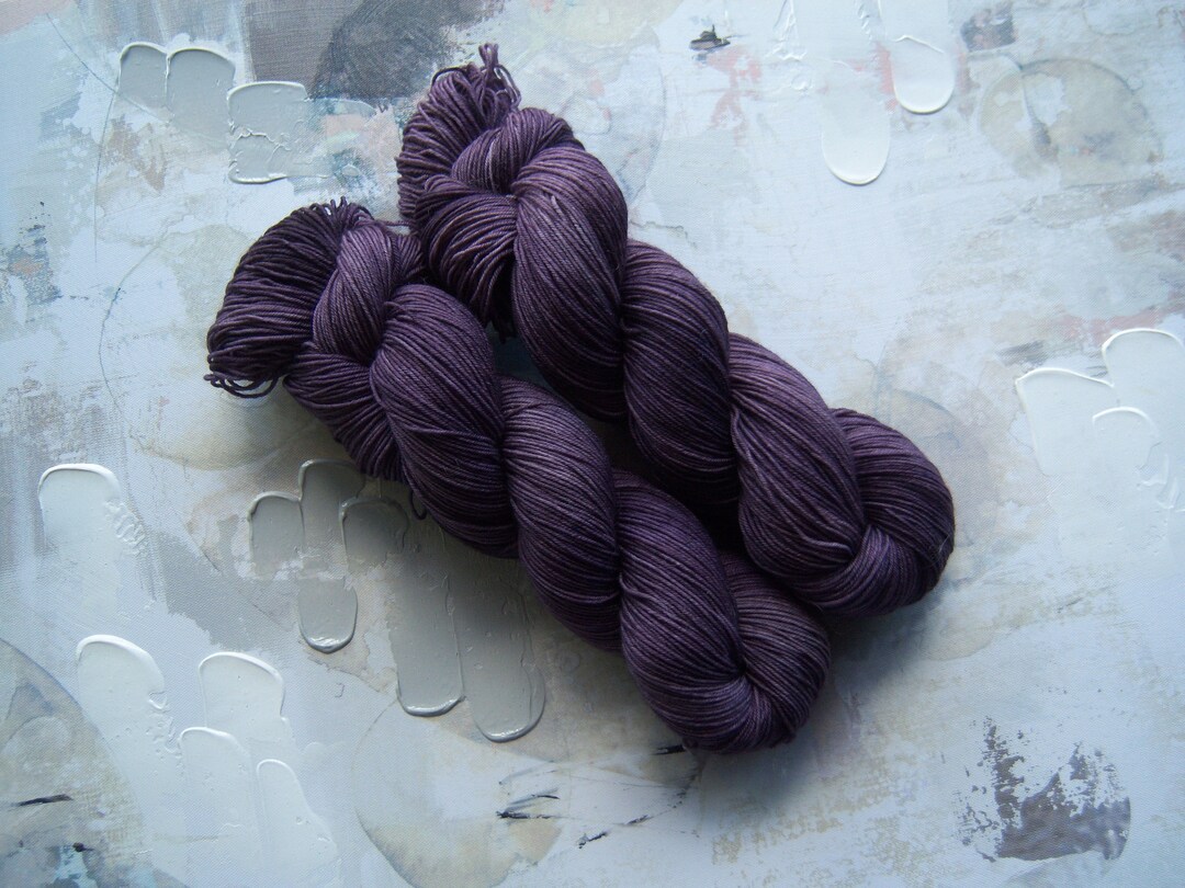 Java - Hand Dyed Yarn / Handdyed Yarn, Sock Yarn, Wool Yarn - Dark ...