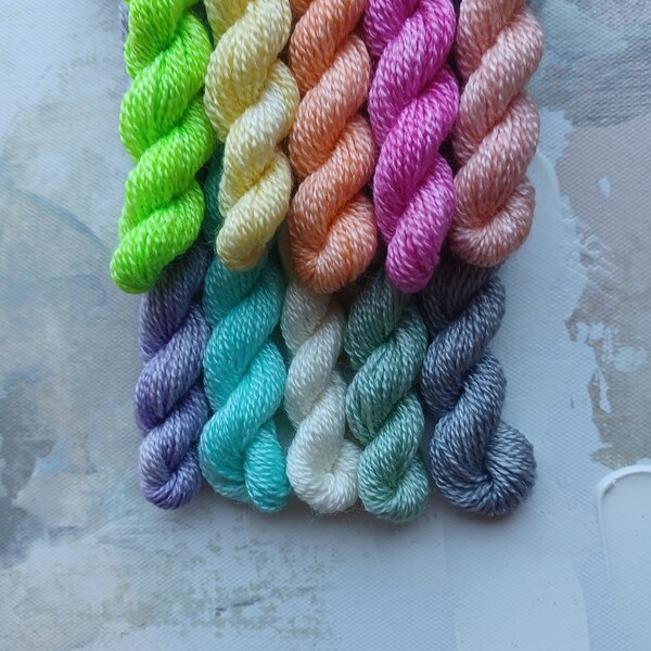 Silk Embroidery Floss - Etsy