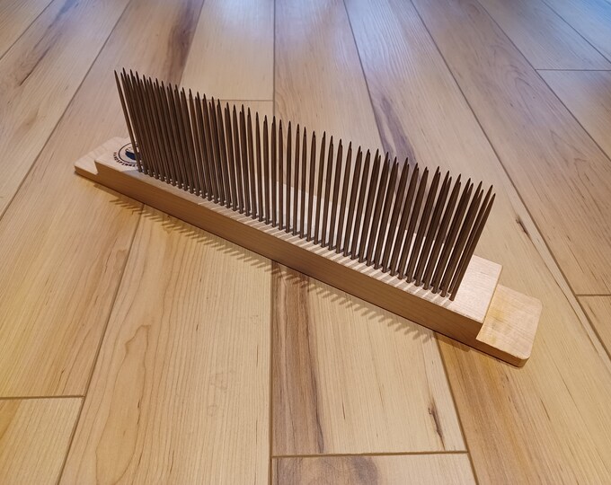 12 Inch Double Row Wool and Fiber Hackle - Etsy