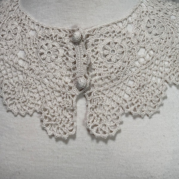 Cream Lace Collar - Etsy