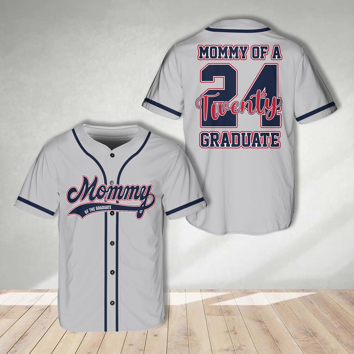 Custom Graduation Baseball Jersey Personalized Senior Class of 2024 ...