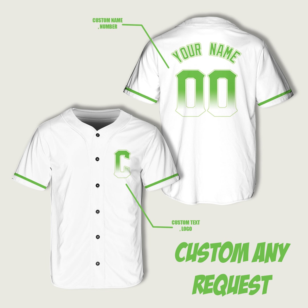 Custom Any Request Custom Color Baseball Jersey Personalized Baseball ...