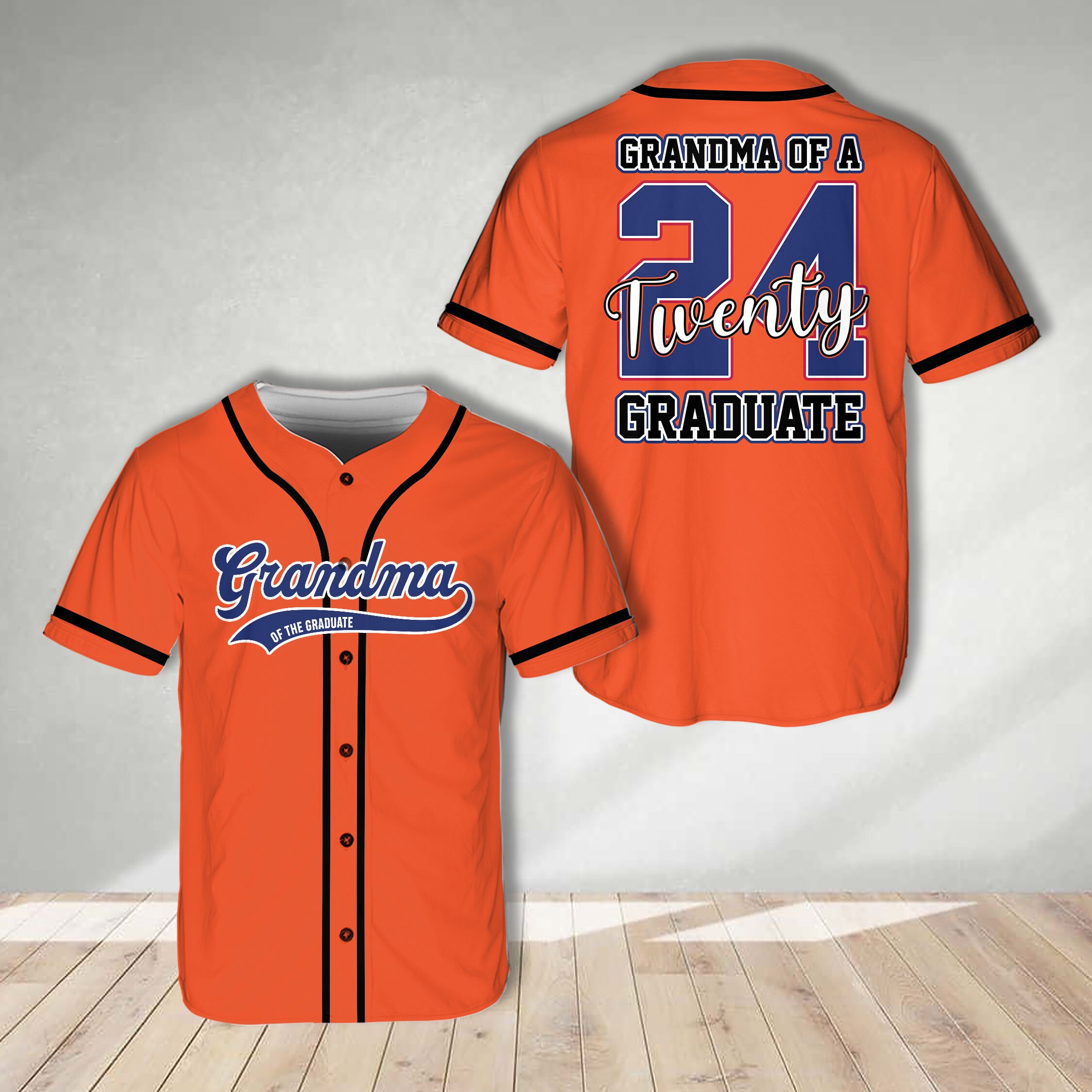 Custom Graduation Baseball Jersey Personalized Senior Class of 2024 ...