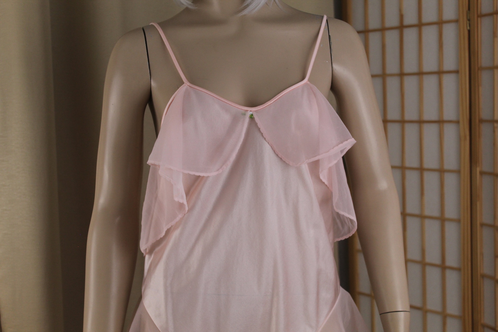 Vintage Val Mode Pink Nylon Basque/teddie Size M Rare - Etsy