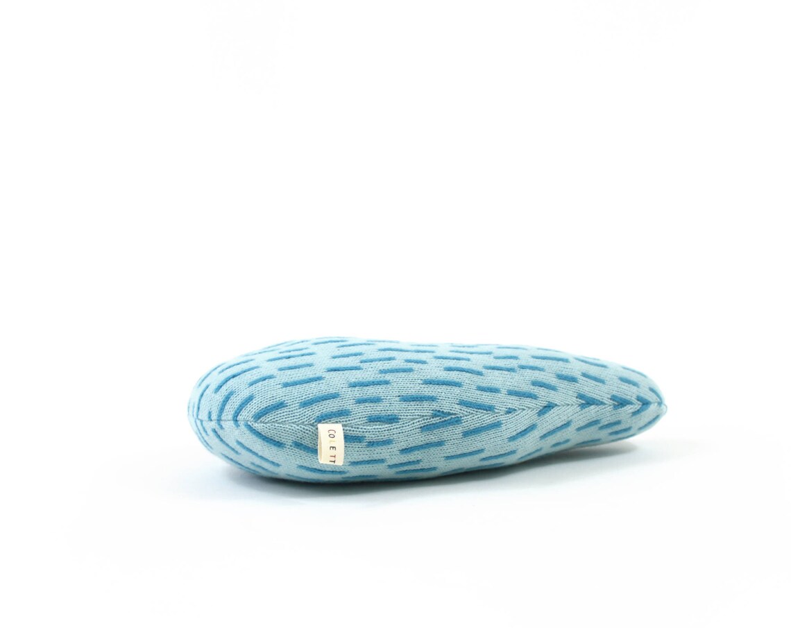 Raindrop Plush Toy - Soft Knitted Lambswool Cushion, Decorative Pillow ...