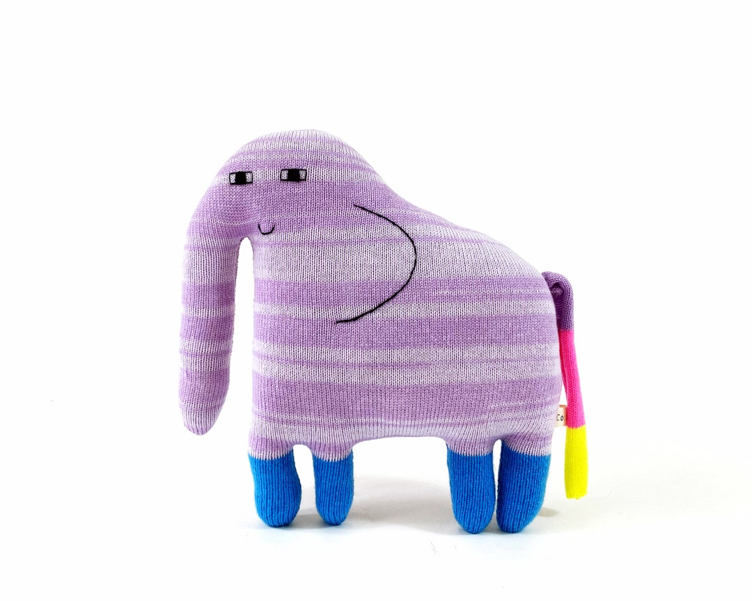 Ellie Elephant - Merino Plush Toy - Etsy