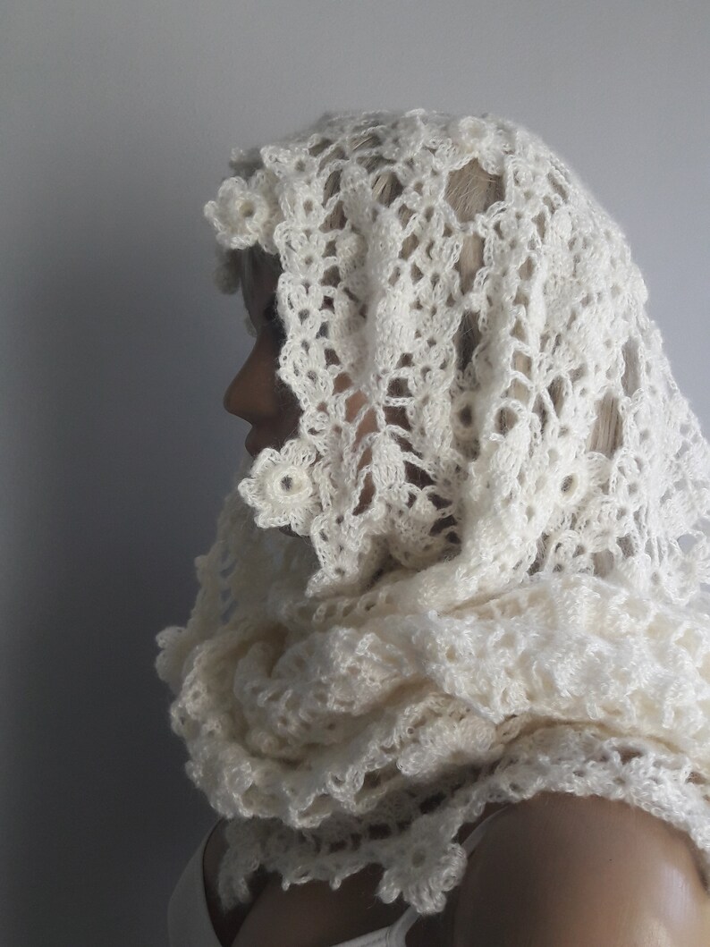 Fairy Tale Lacy Crochet SHAWL Wedding Wrap Bridal Scarf - Etsy