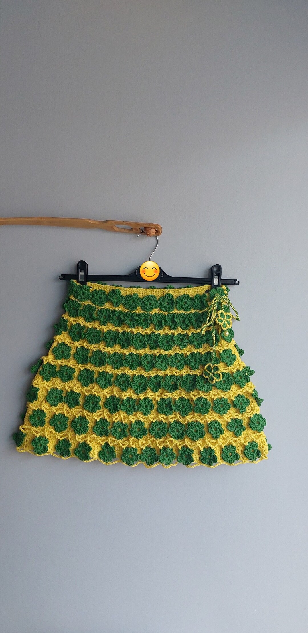 Anatolia Flower Mini, Crochet Short Skirt, Summer Skirt, Inner Layer ...