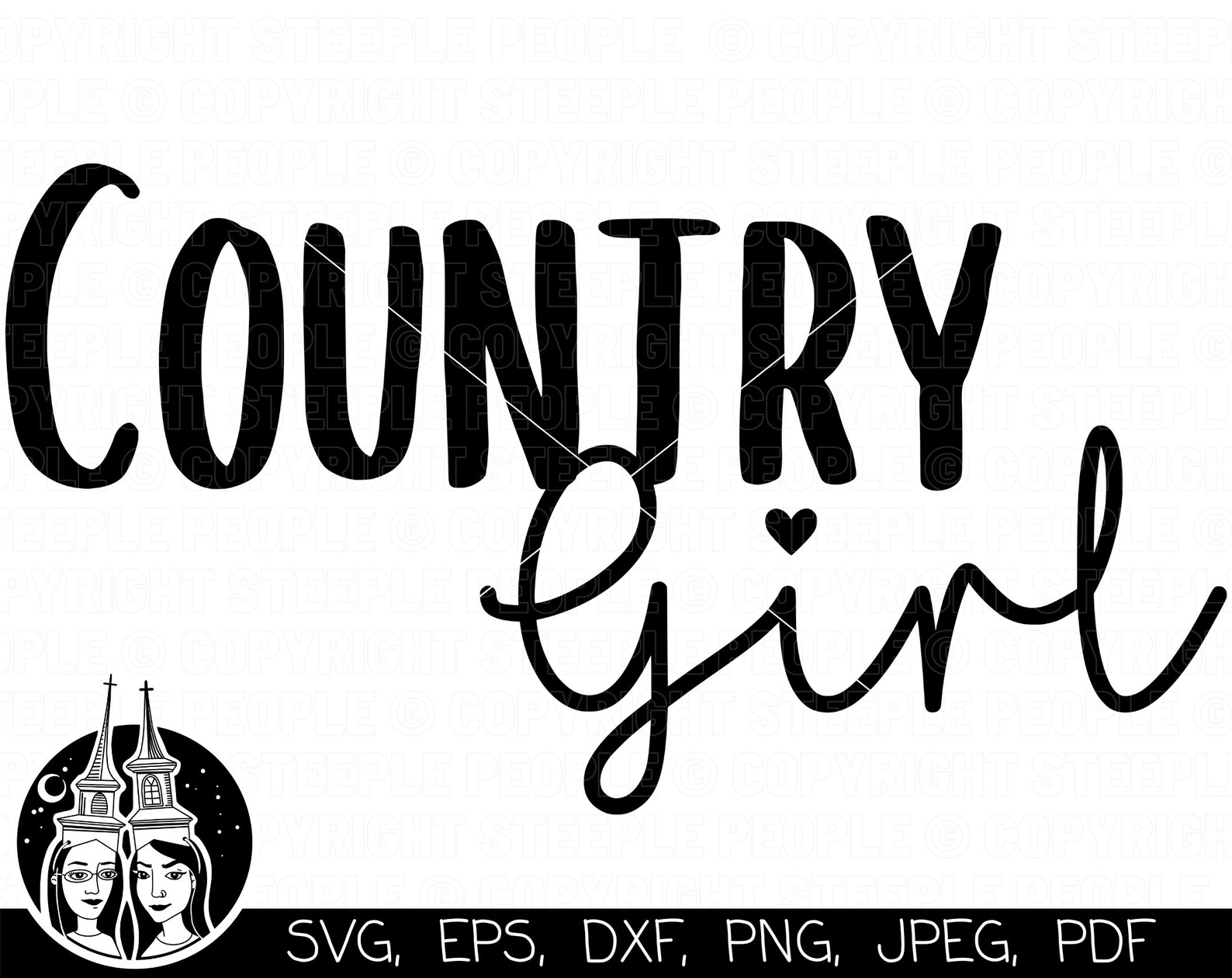 Country Girl SVG Country Girl Saying Country Girl Design - Etsy