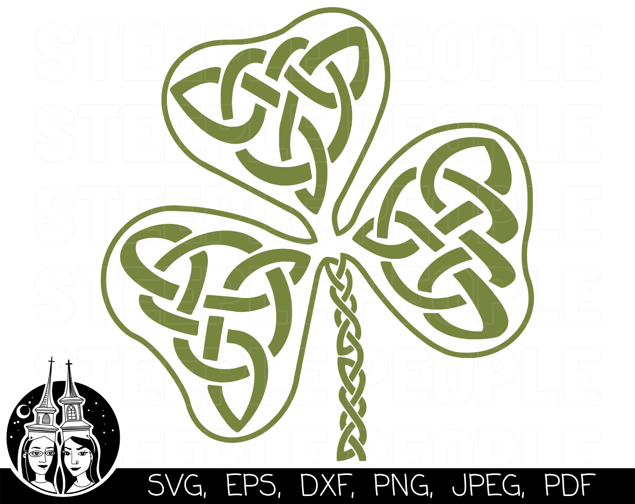 Celtic Shamrock Clip Art