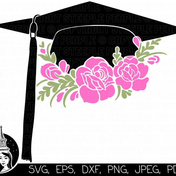 Graduation Girl Svg - Etsy
