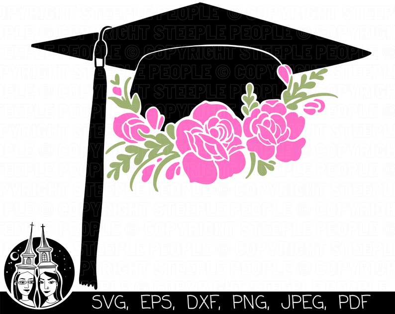 Graduation Hat SVG Graduation Cap SVG Grad Hat SVG Grad Cap | Etsy