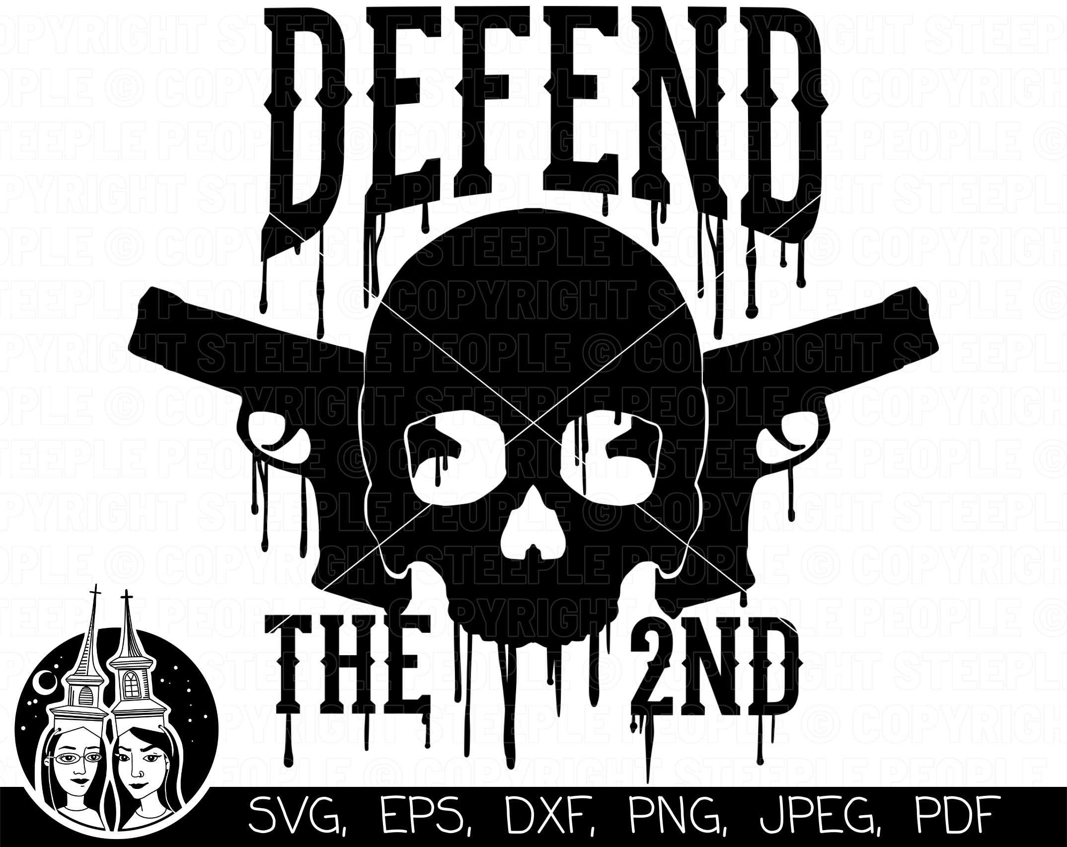 Defend the 2nd SVG Second Amendment SVG Patriotic Svg 2nd | Etsy