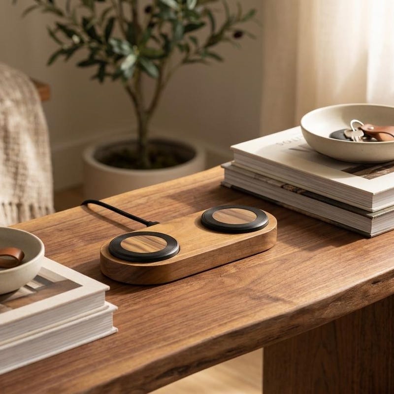 Wooden Charger Stand Qi - Etsy