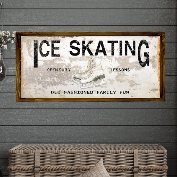 Vintage Ice Skates - Etsy