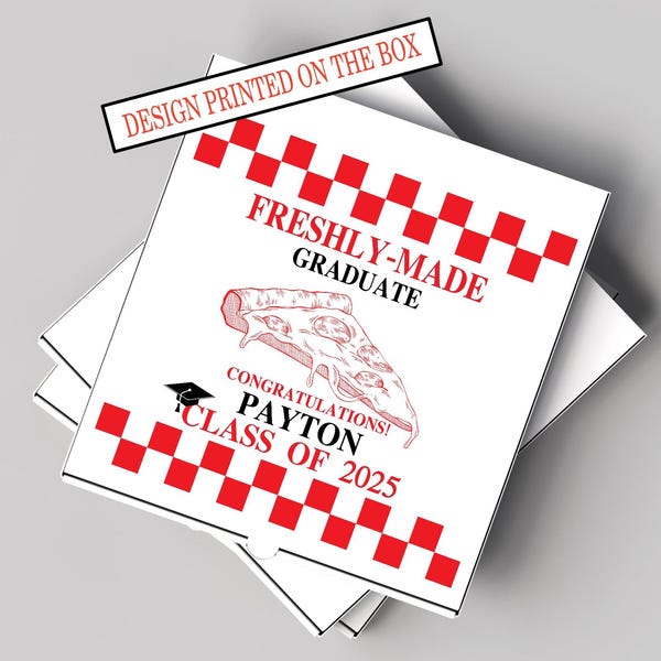 Graduation Pizza - Etsy