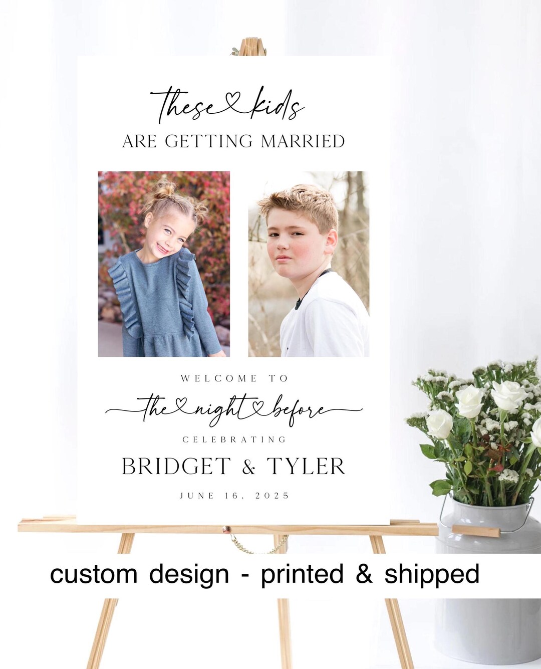 These Kids Are Getting Married Sign, These Kids Are Getting Married ...