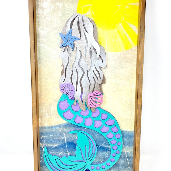 Wood Mermaid - Etsy