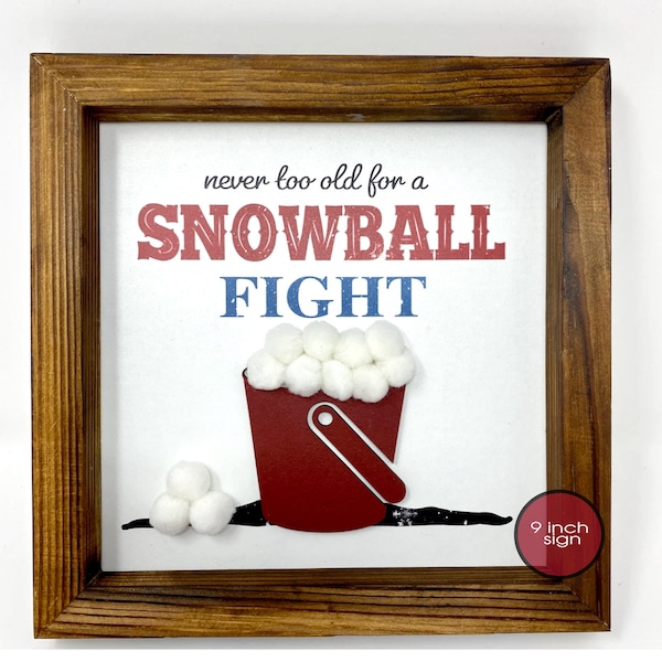 Snowball Fight - Etsy