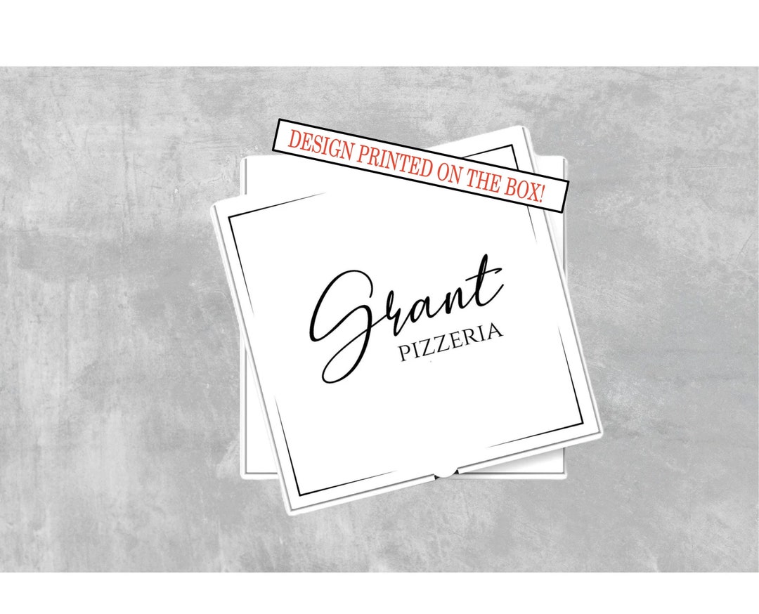 Personalized Custom PIZZA BOX, Pizzeria, Pizza Lover Gift, House Pizza ...