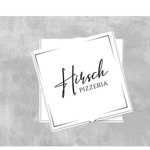 Personalized Custom PIZZA BOX, Pizzeria, Pizza Lover Gift, House Pizza ...