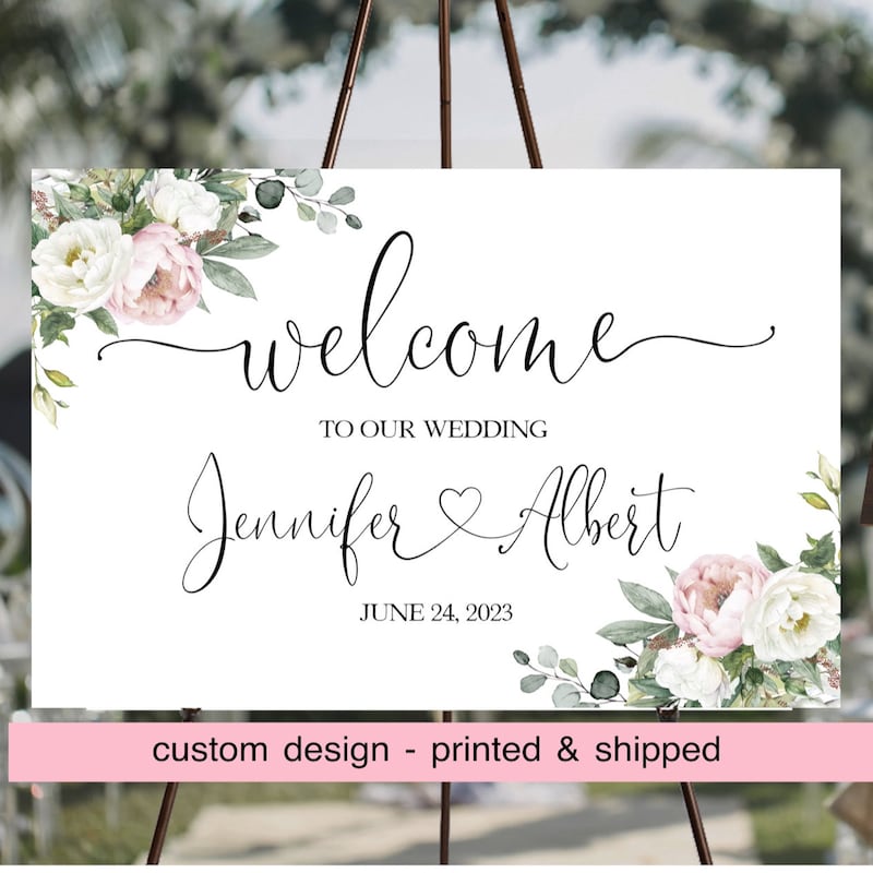 Custom Wedding Signs - Etsy