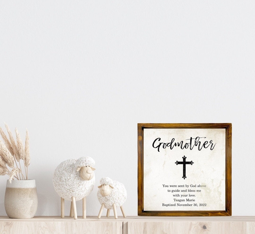Personalized Godmother Gift Godmother God Mother Gift - Etsy