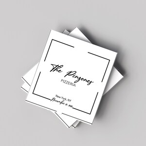 Personalized Custom PIZZA BOX, Pizza Lover Gift, Wedding, Shower ...