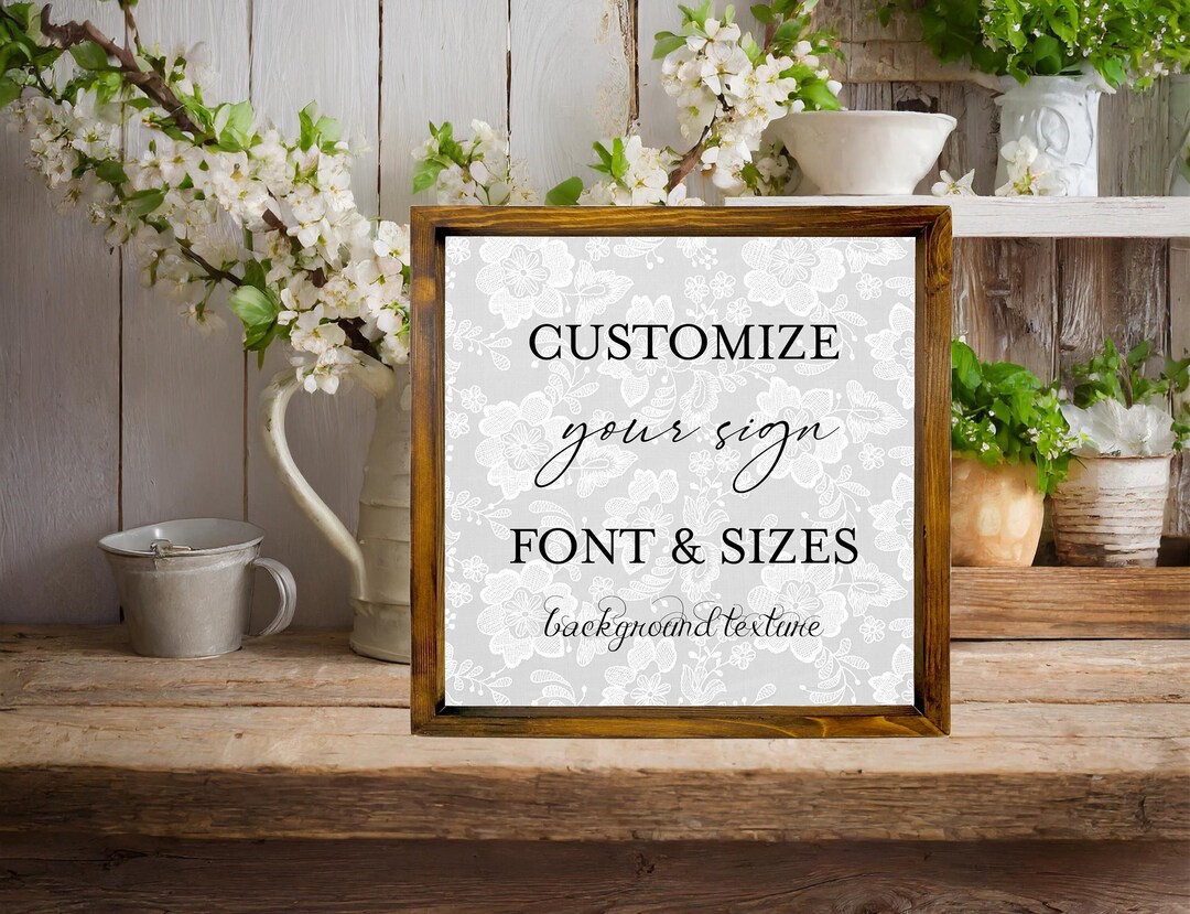 Custom Sign, Quote on Sign, Personalized Wood Sign, Your Own Sign ...