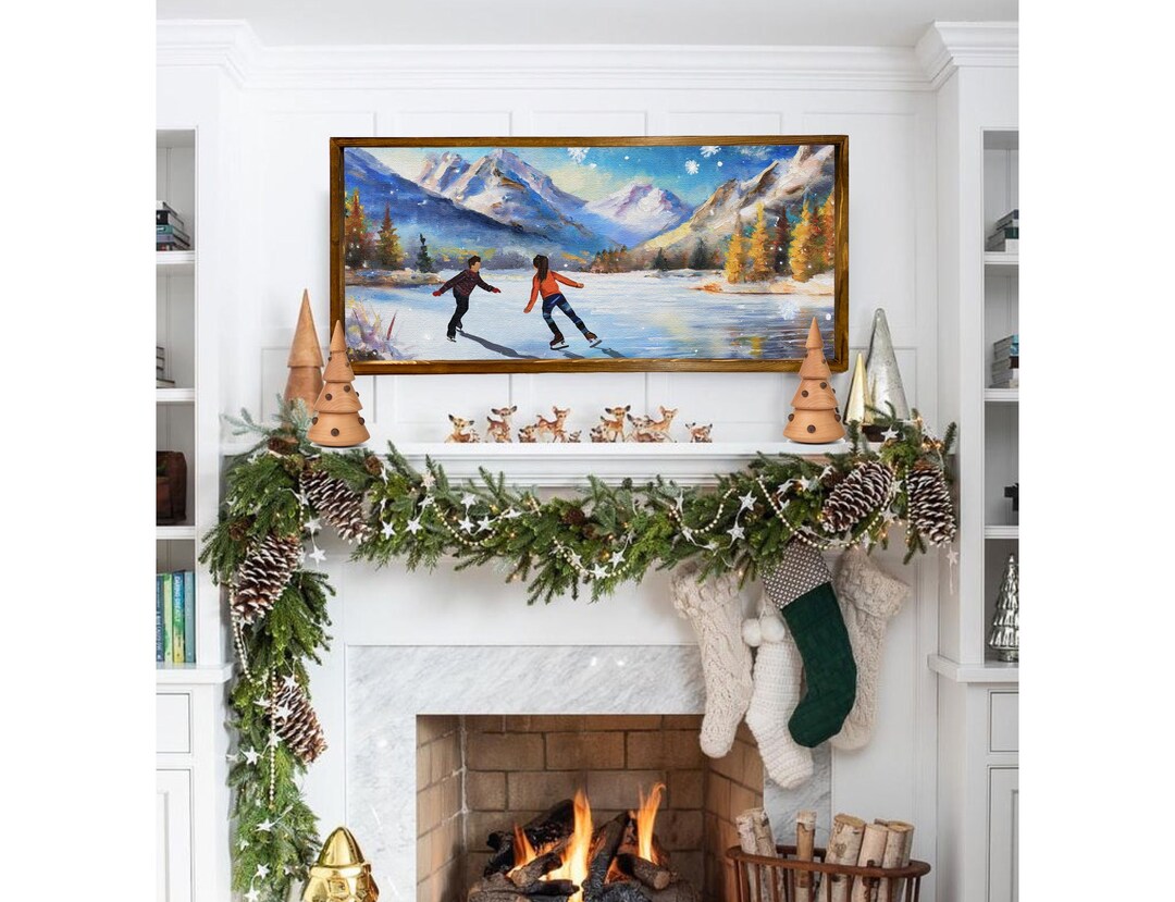 Winter Sign Farmhouse Christmas Wall Decor Winter Wonderland - Etsy