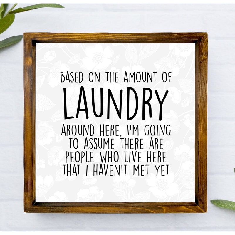 Funny Laundry Sign - Etsy