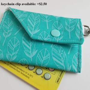 Birth Control Case With Snap Corlosure Purple and Colors - Etsy