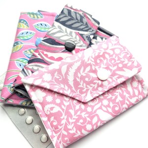 Birth Control Case or Multi Purpose Case- Feathers and Hummingbirds - Etsy