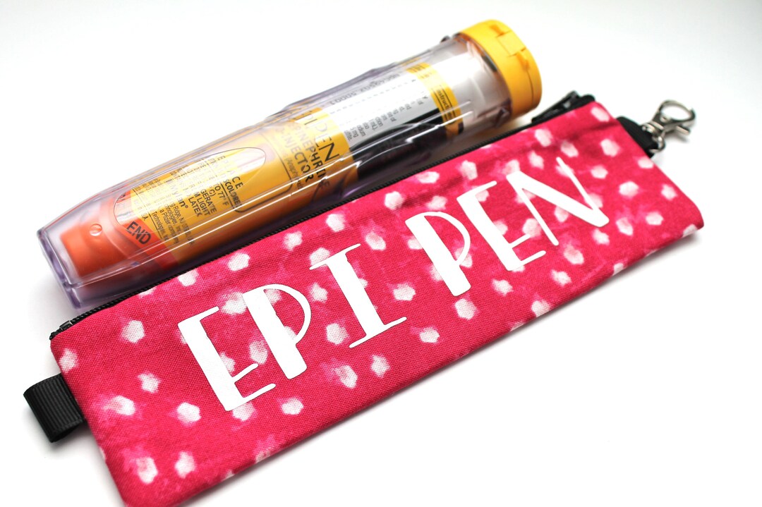 New Slimmer Epi Pen Storage Bag Carrier- Pink - Etsy