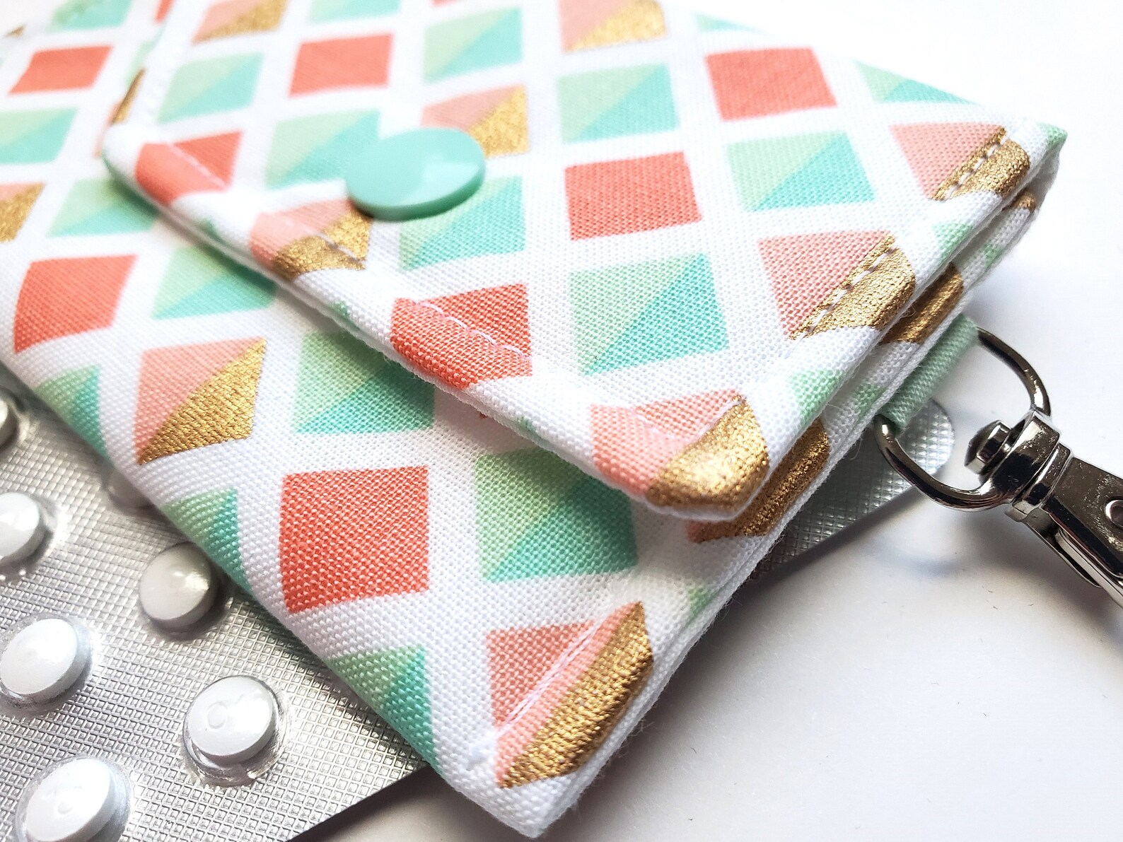Unique Gift for Her: Birth Control Case Sleeve With Snap - Etsy