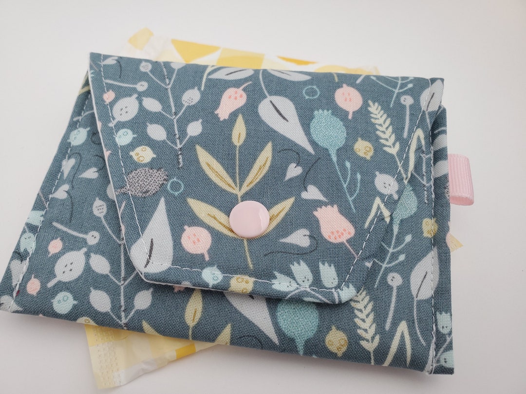 Sanitary Pad Holder Pastel Blooms 2 - Etsy
