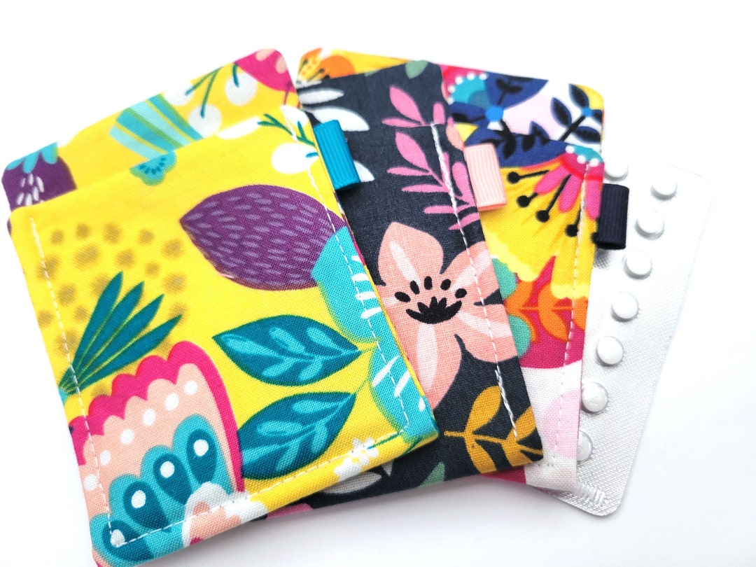 Reusable Multipurpose Birth Control Case Sleeve -bright Flowers - Etsy