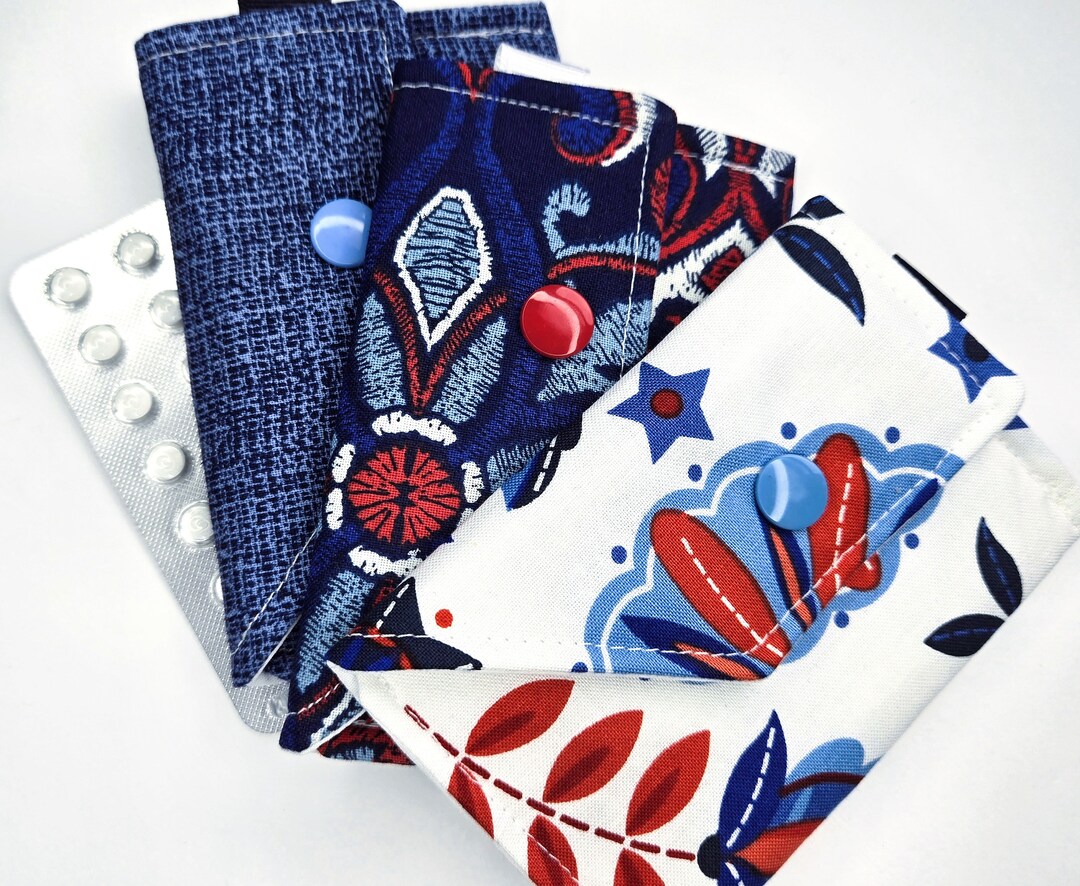 Birth Control Case or Multi Purpose Case- Americana - Etsy