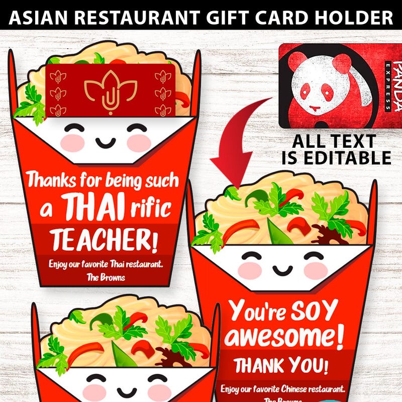 Funny Thank You Panda Cards - Etsy
