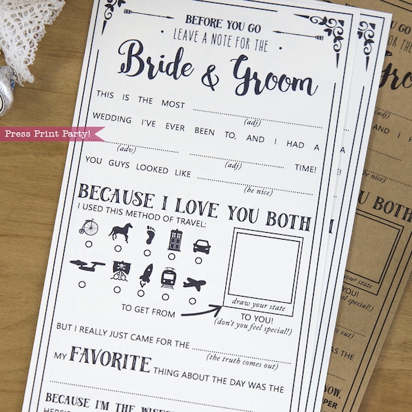 Marriage Advice Card - Etsy