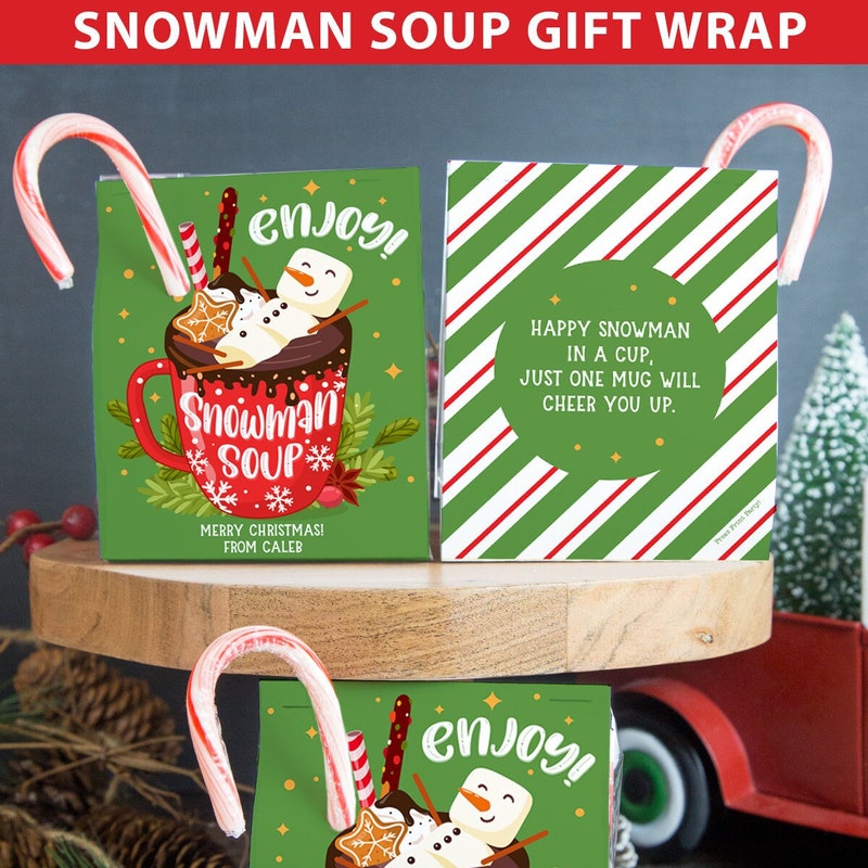 Snowman Soup Poem - Etsy