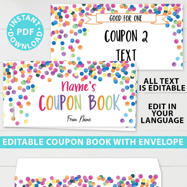 Coupon Template - Etsy