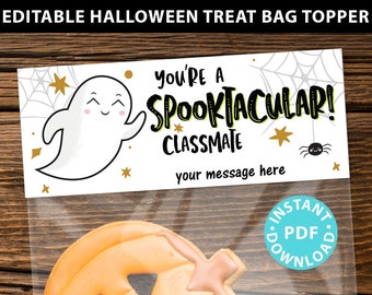 Goodie Bag Topper - Etsy